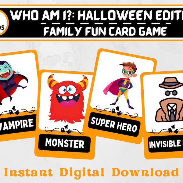 Guess Who Cards - Etsy