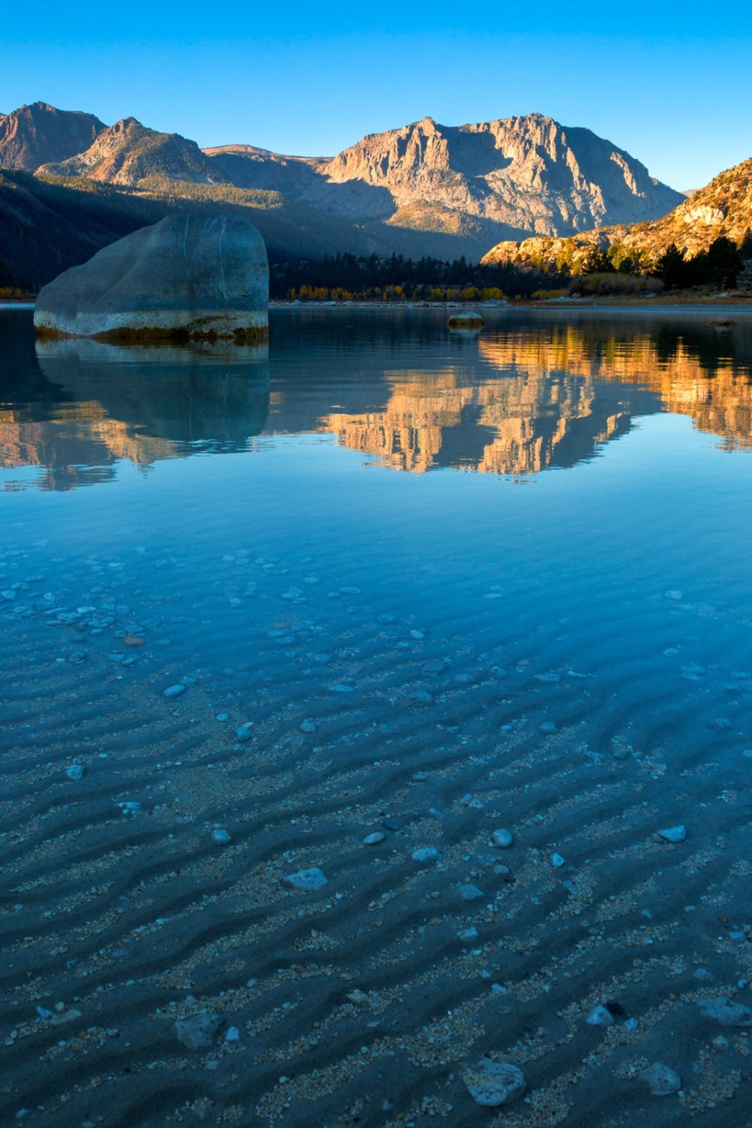 Mountain Sunrise Reflection Landscape Photography Photo Print / Metal ...
