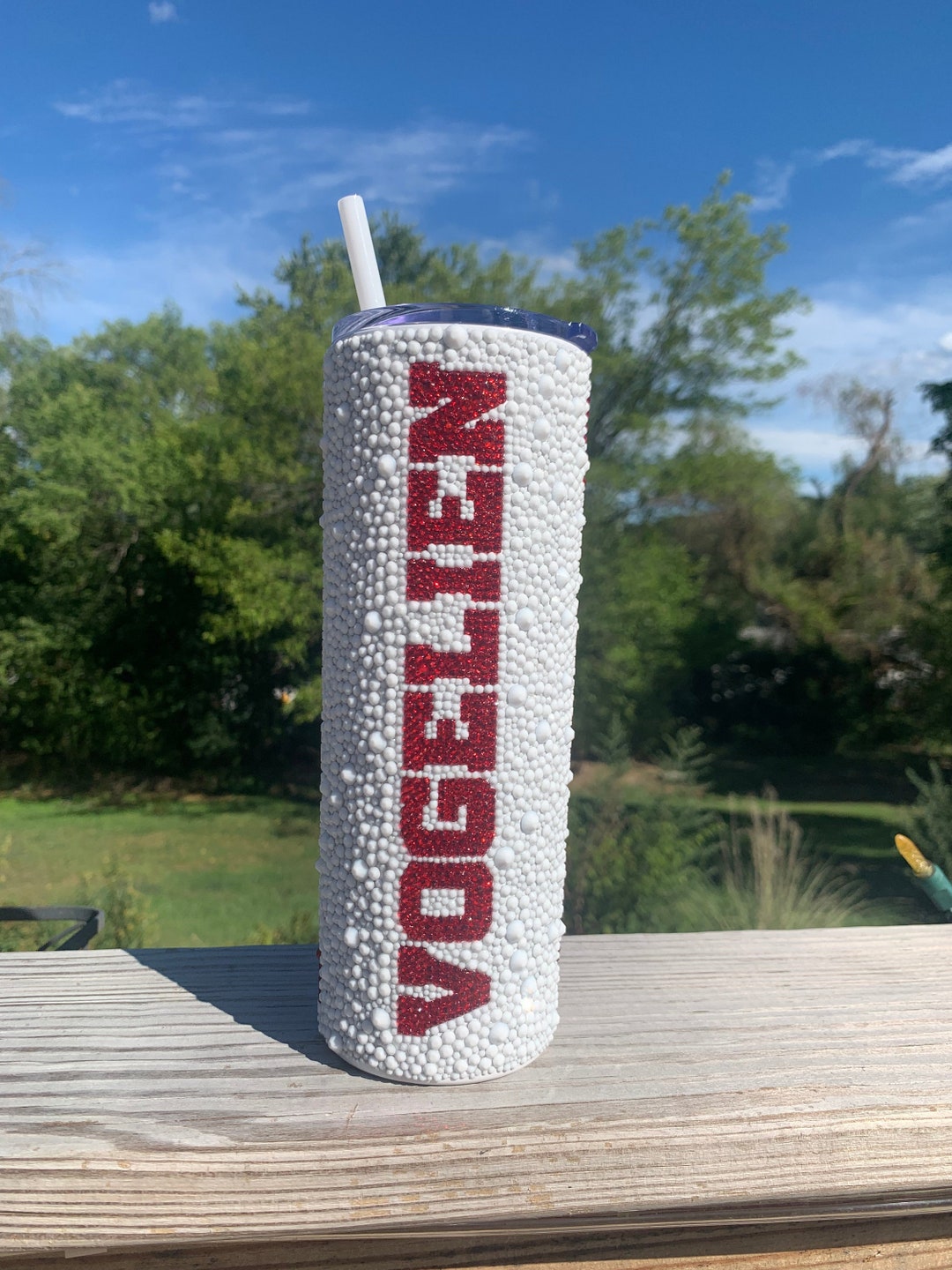 Custom 20oz Bling Name Tumbler - Etsy