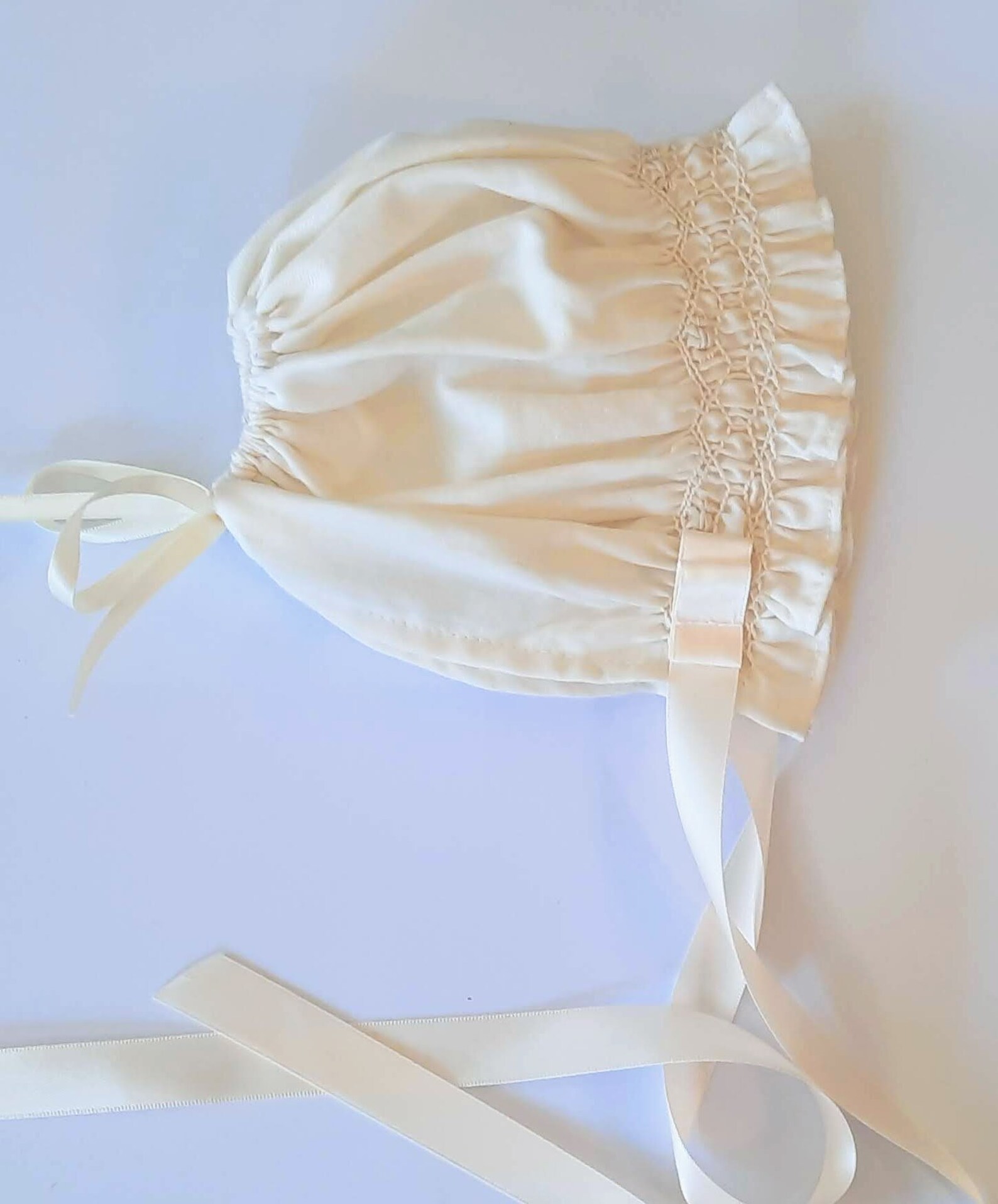 Smocked Bonnet Custom Made Assorted Designs Smocked Fits - Etsy