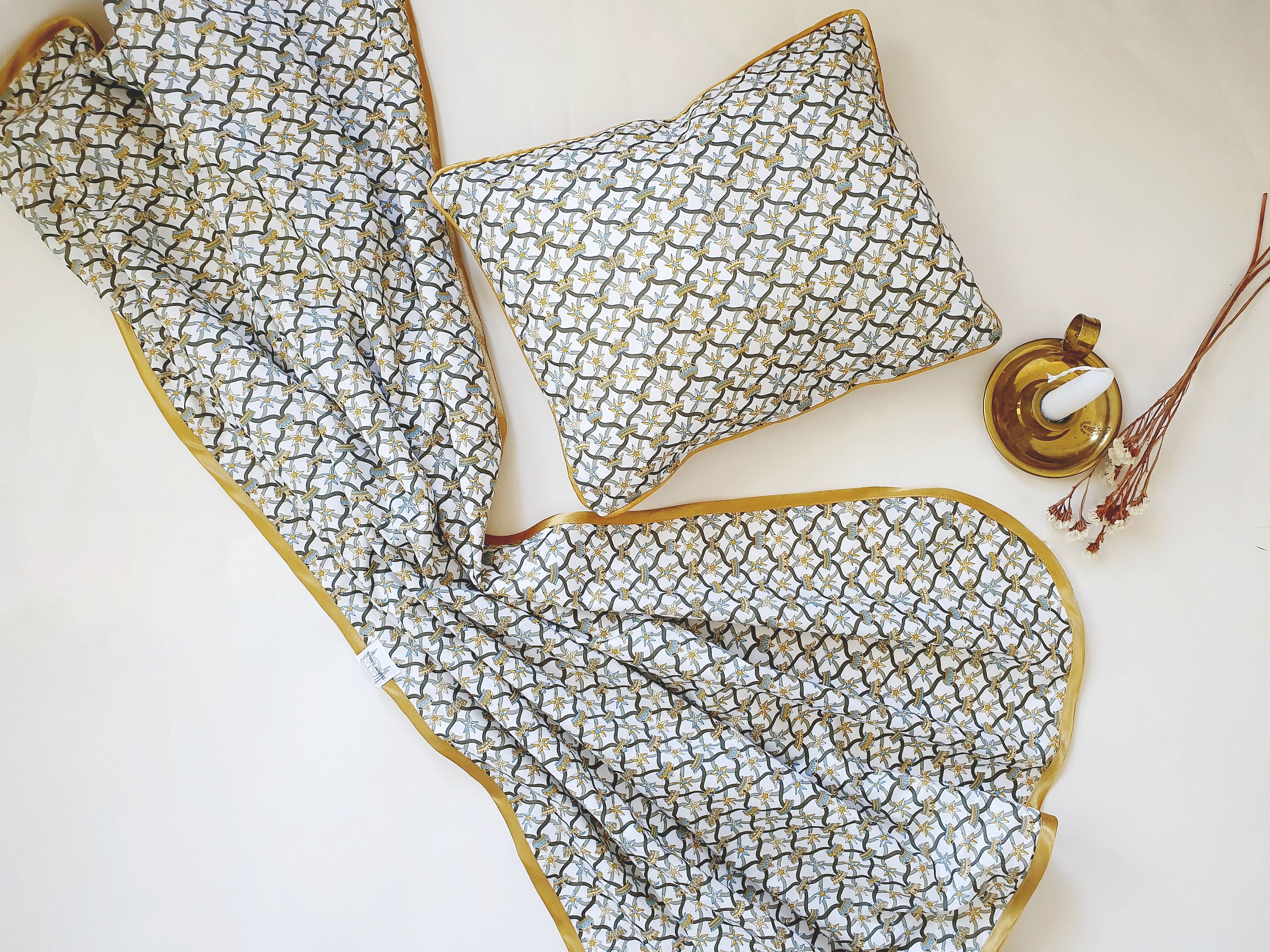 Liberty Wrap Set With Lace or Binding Trim Choose Your - Etsy Australia