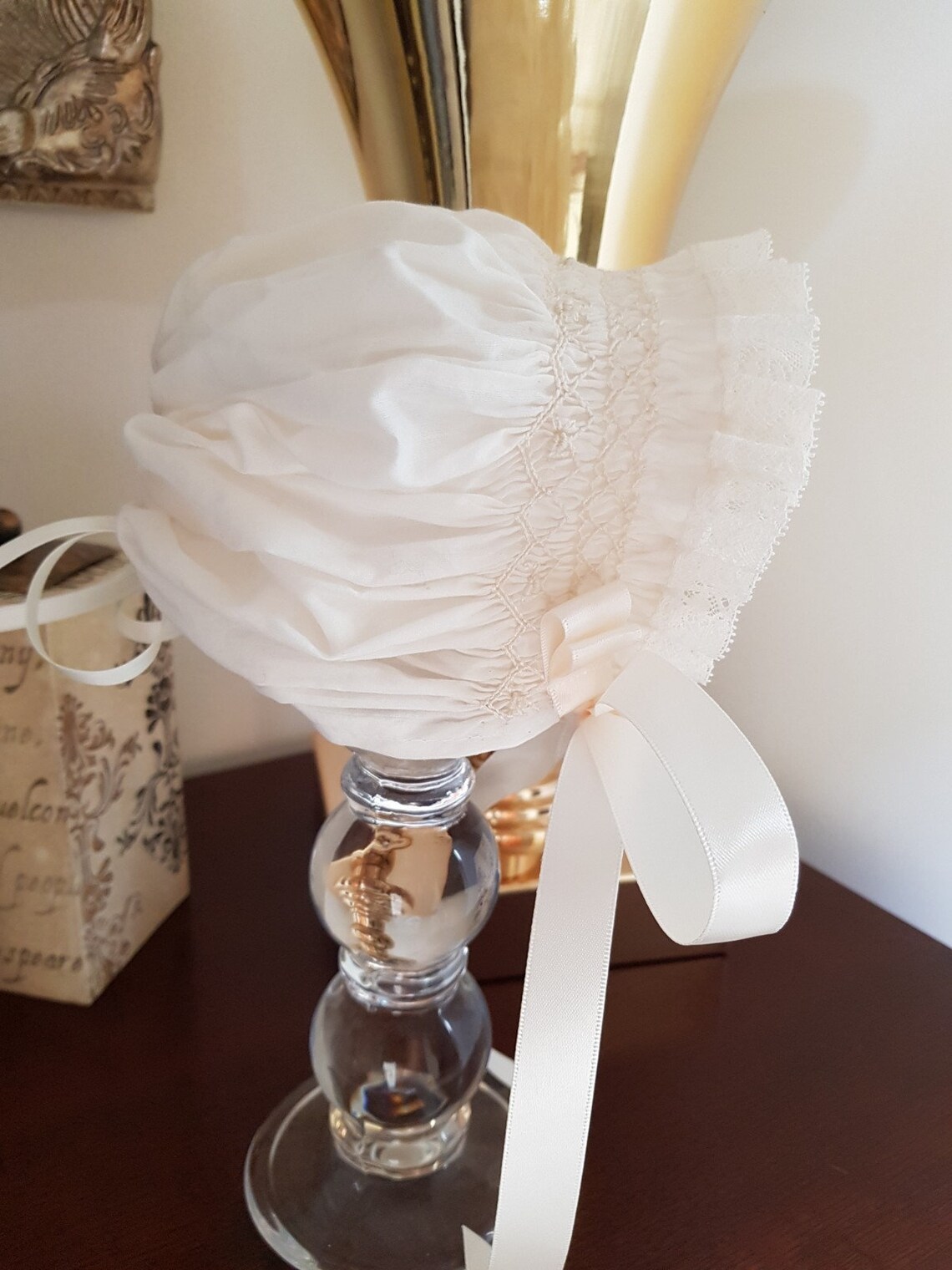 Smocked Bonnet Custom Made Assorted Designs Smocked Fits - Etsy