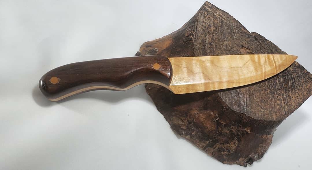 Exotic Handmade Wooden Knife - Etsy