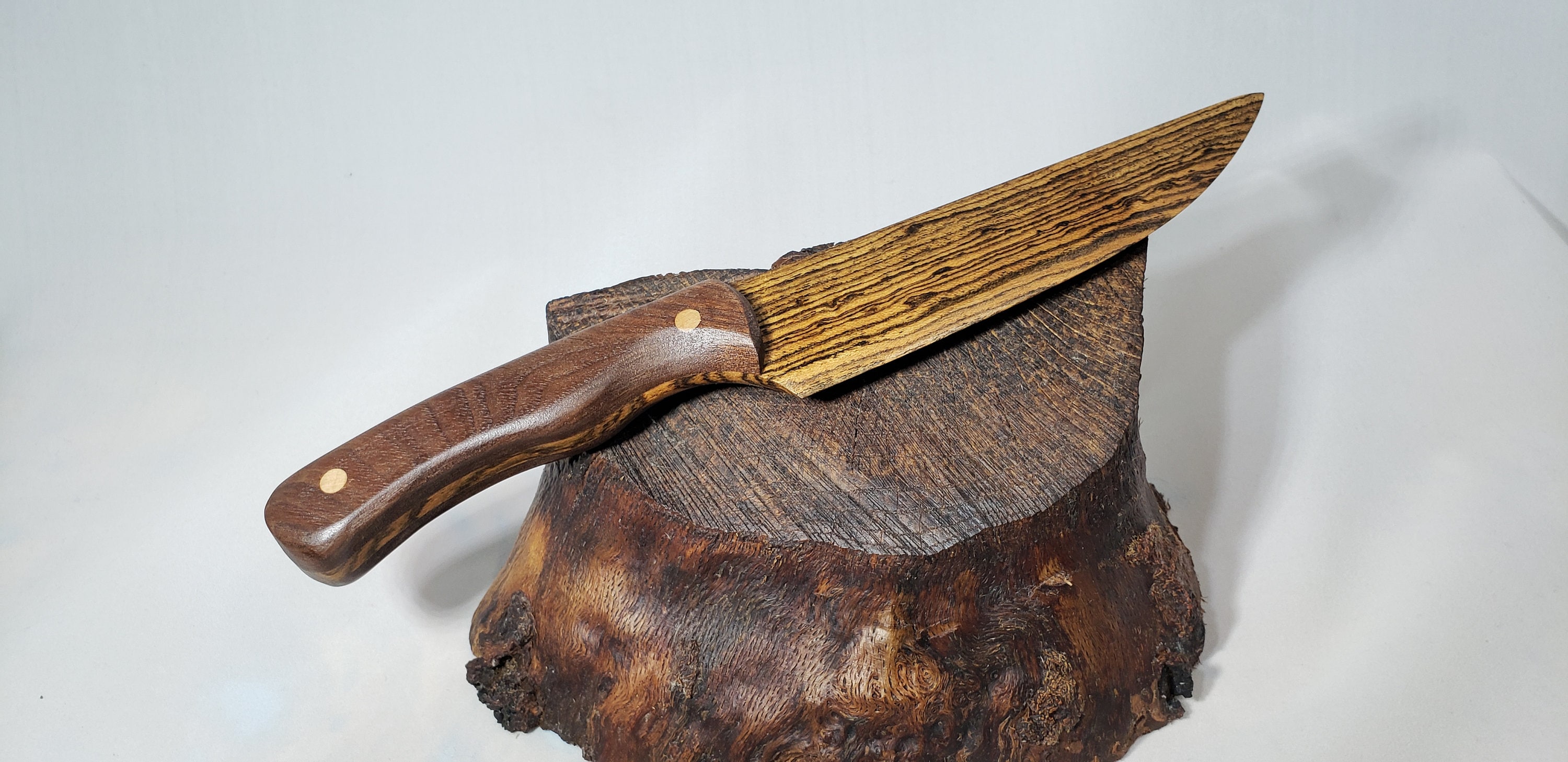 Exotic Handmade Wooden Knife - Etsy