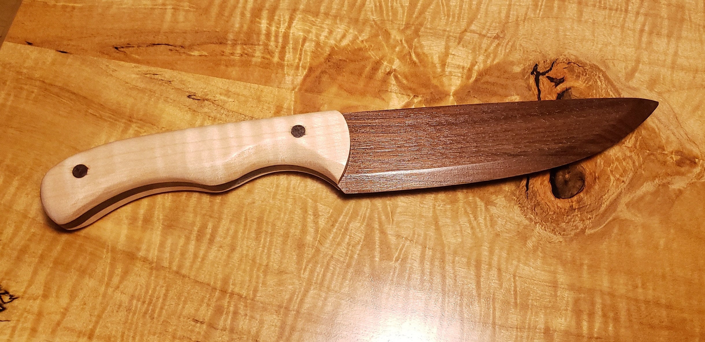 Exotic Handmade Wooden Knife - Etsy