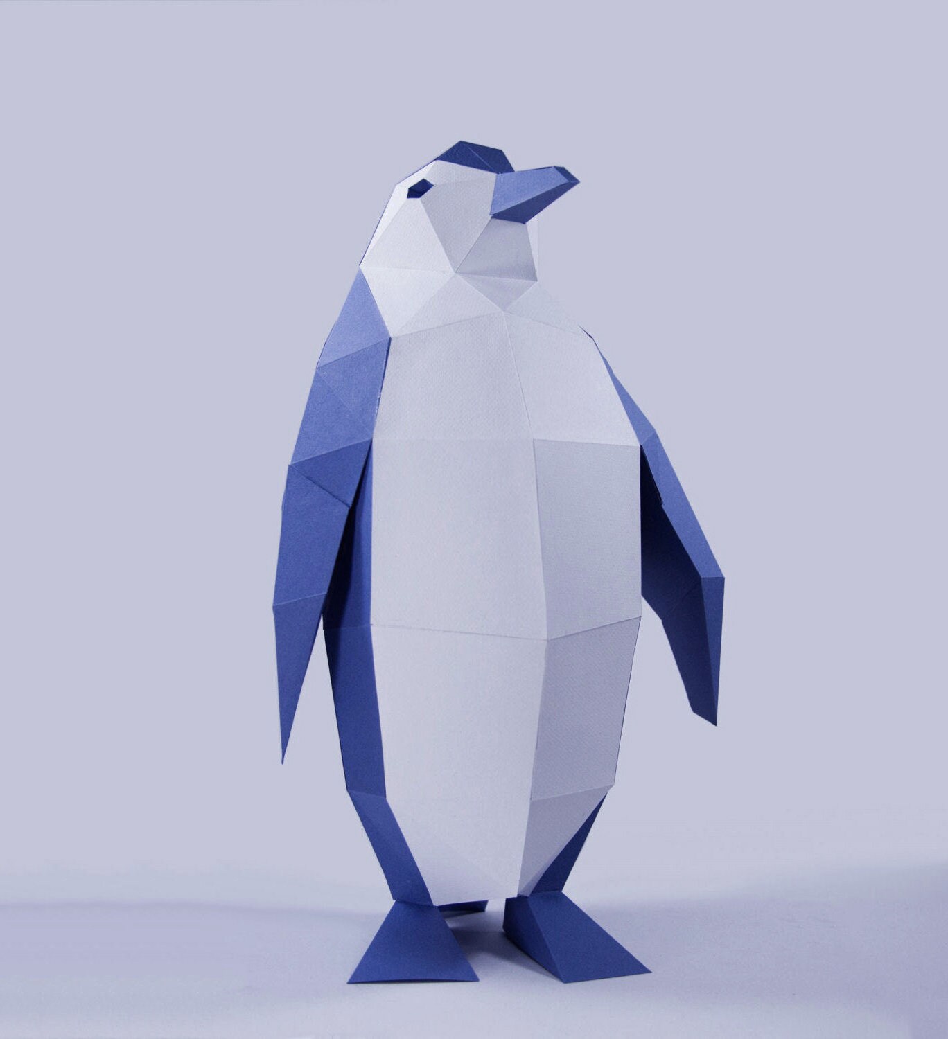 Penguin Papercraft Low Poly Download 3d Printable PDF Template Paper ...