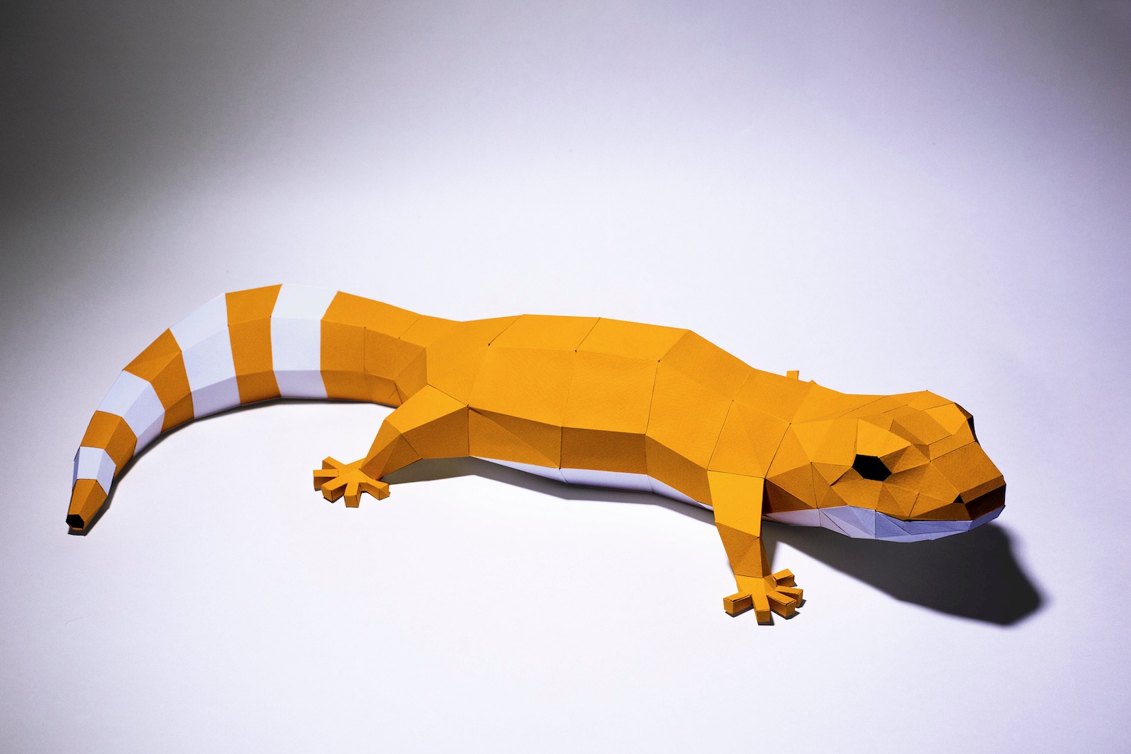 Leopard Gecko Paper Craft Digital Template Origami PDF - Etsy