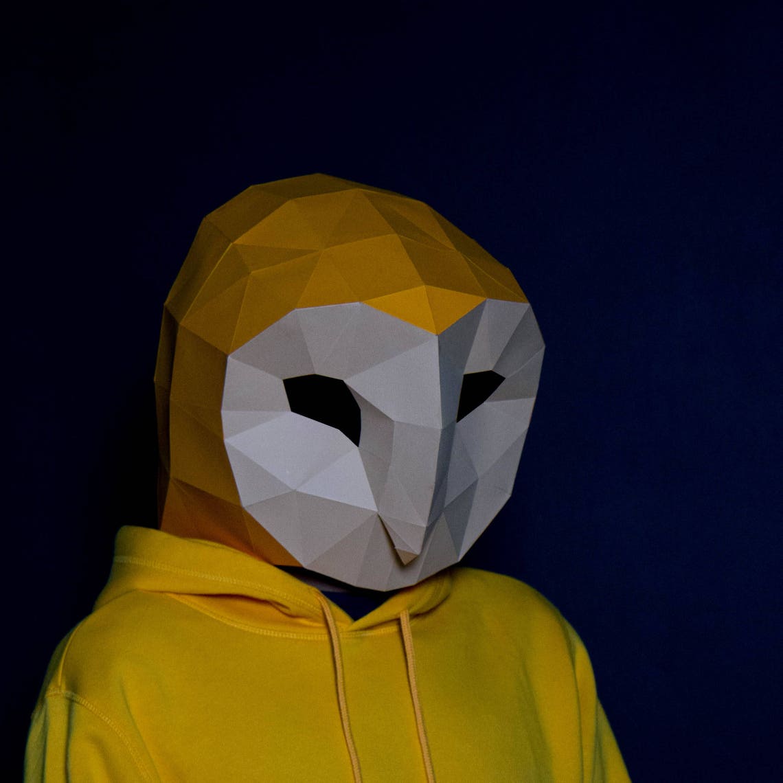 Owl Mask Paper Craft Digital Template Origami PDF Download - Etsy