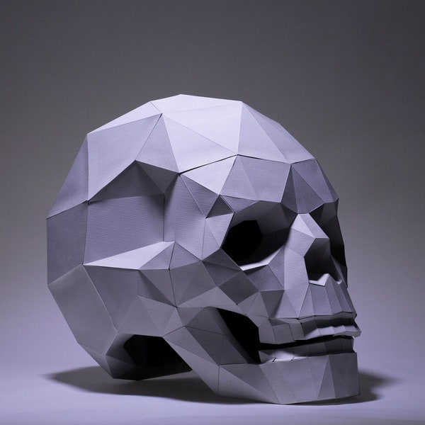Paper Skull - Etsy