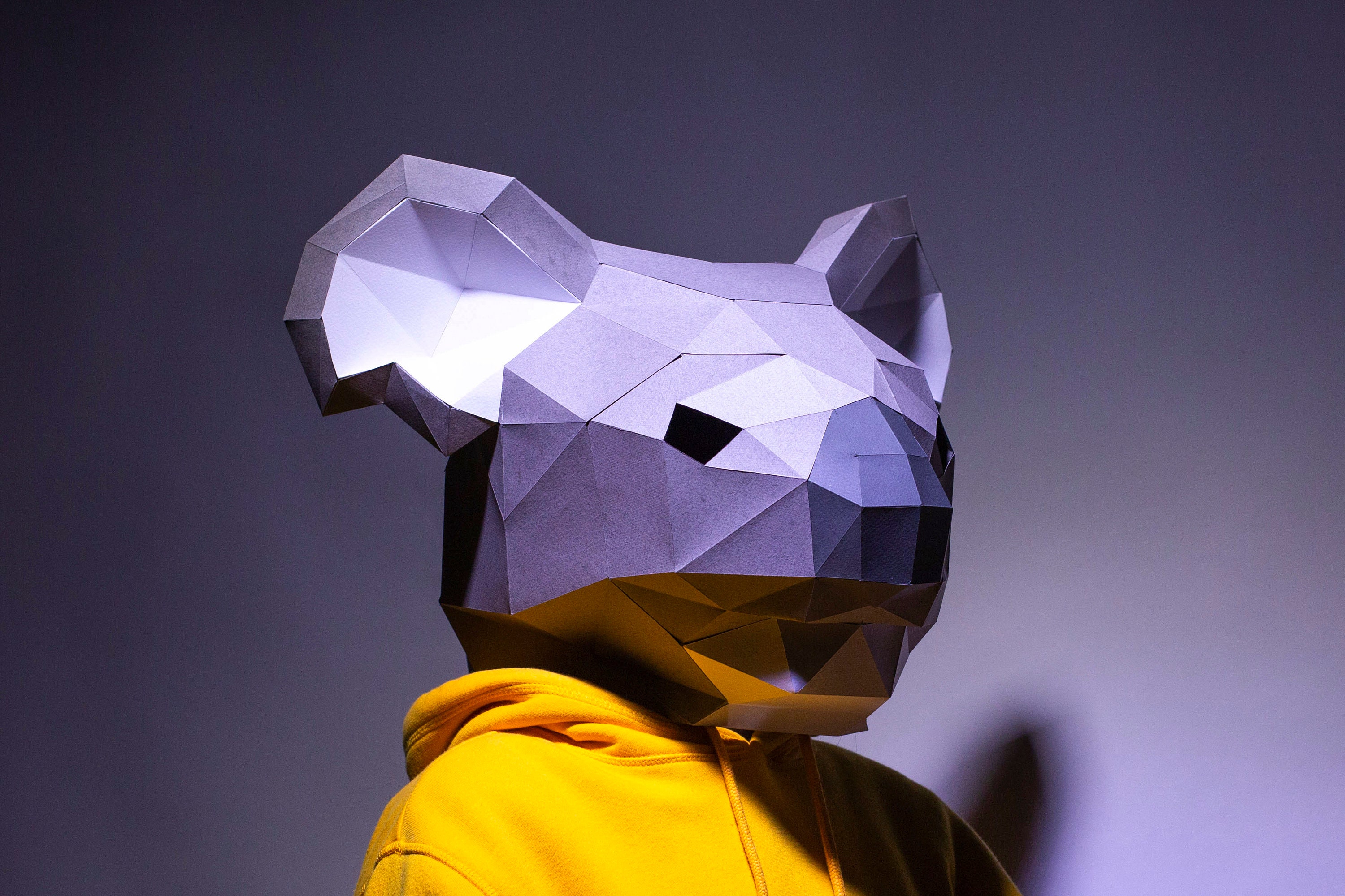 Koala Mask Papercraft Mask Template Origami PDF Download - Etsy Canada