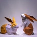 Bunny Rabbit Sitting and Bunny Rabbit Standing up Paper Craft, Digital ...