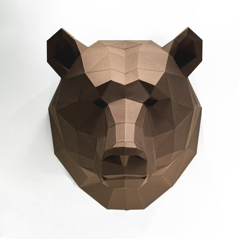 Animal Head Template - Etsy