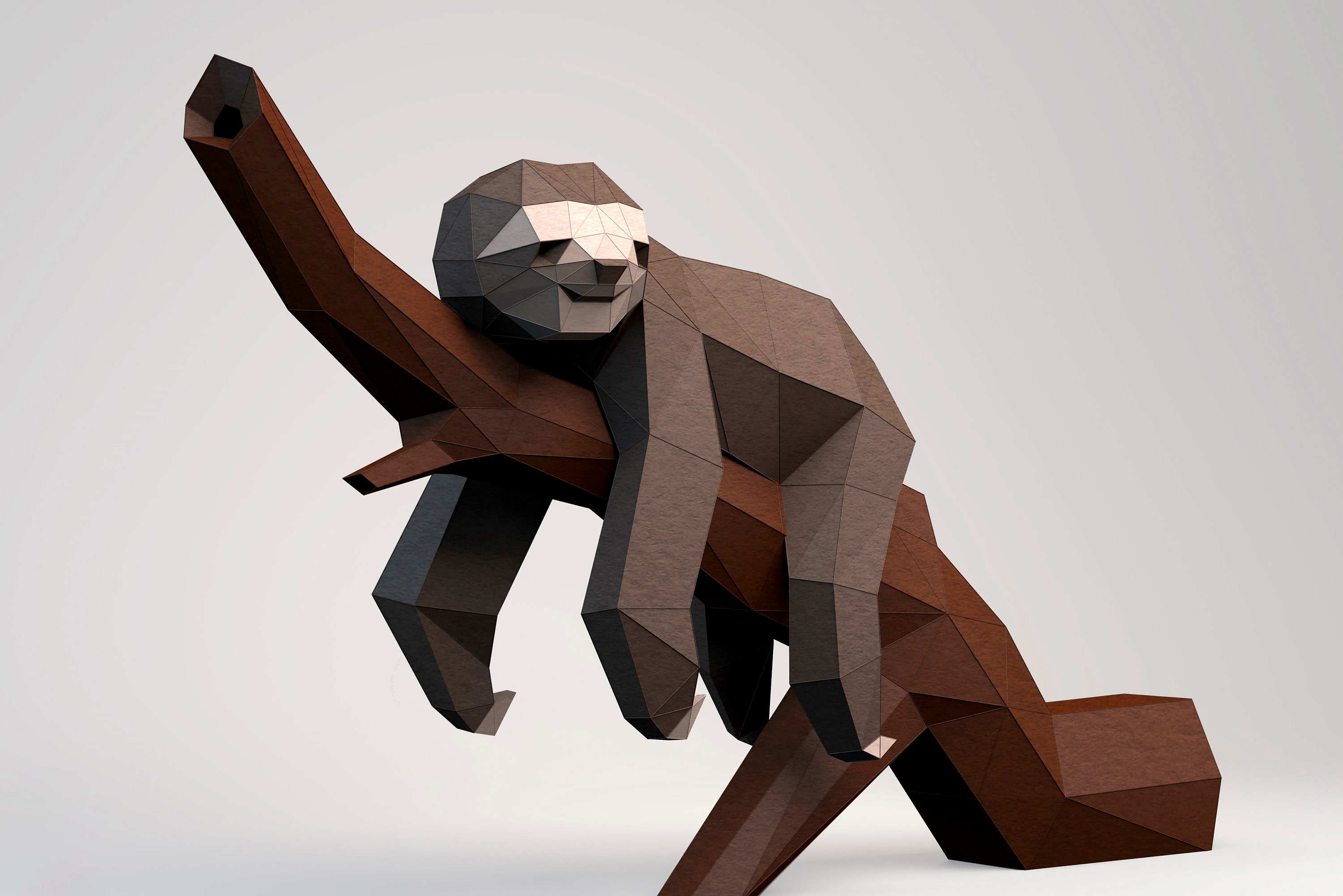 Sloth Digital Template Sloth PDF Paper Craft Sloth Origami - Etsy Canada