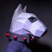 Bull Terrier Mask Paper Craft, Digital Template, Origami, PDF Download ...