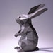 Bunny Rabbit Standing up Paper Craft, Digital Template, Origami, PDF ...