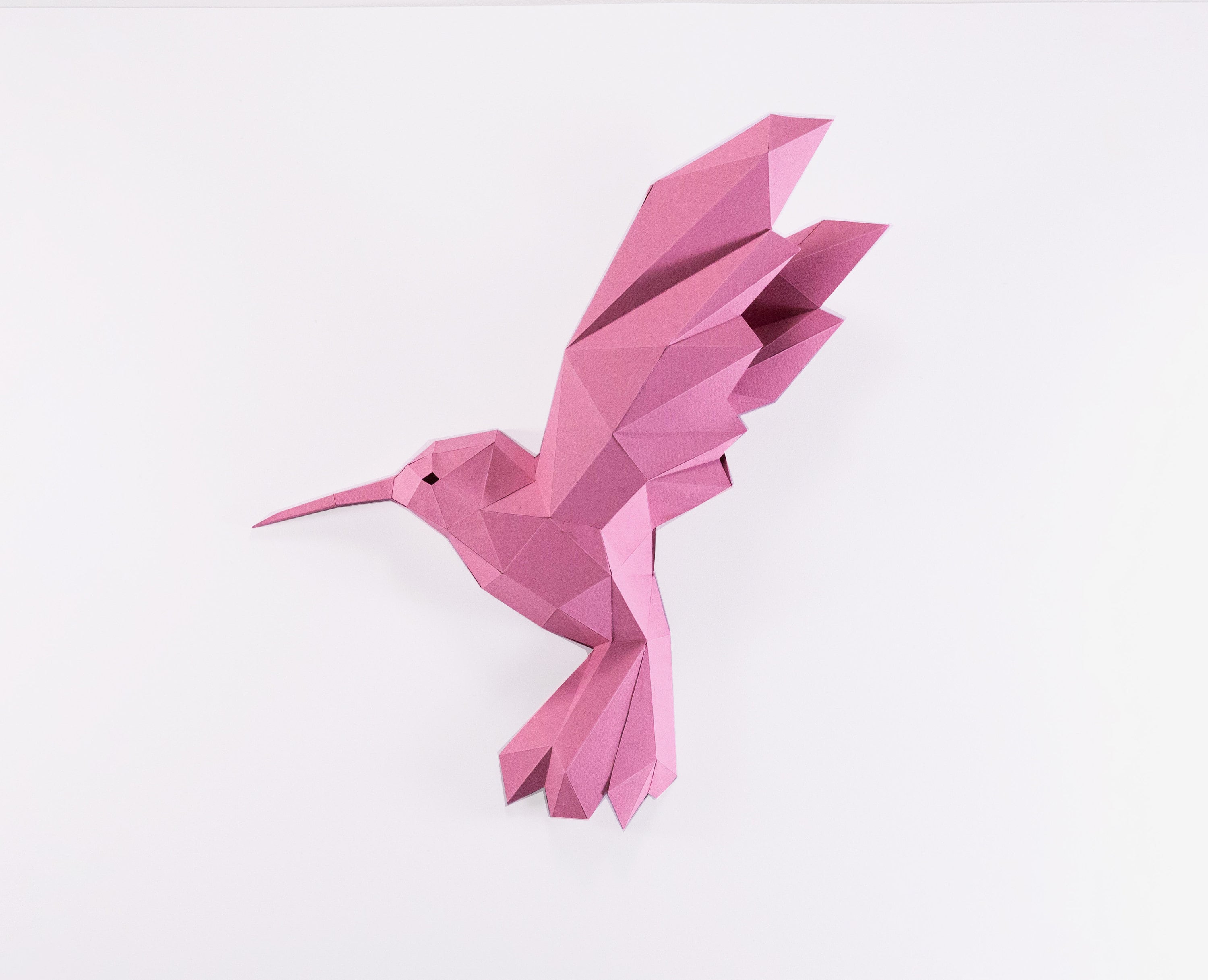 Hummingbird Paper Craft Digital Template Origami PDF - Etsy
