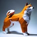Shiba Inu Paper Craft Digital Template Origami PDF Download | Etsy