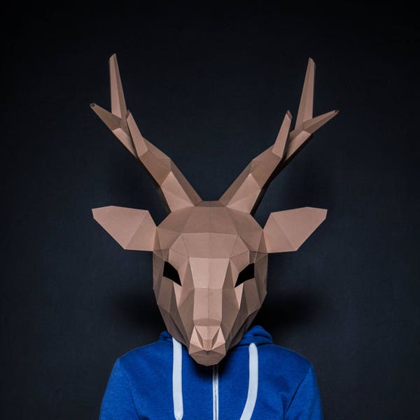 Deer Mask - Etsy