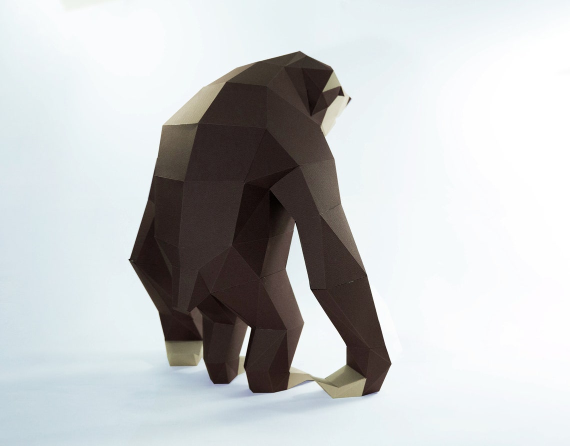 Sloth Paper Craft Digital Template Origami PDF Download - Etsy