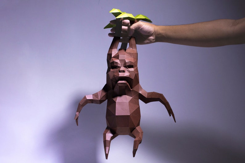 Mandrake Paper Craft Digital Template Origami PDF Download - Etsy