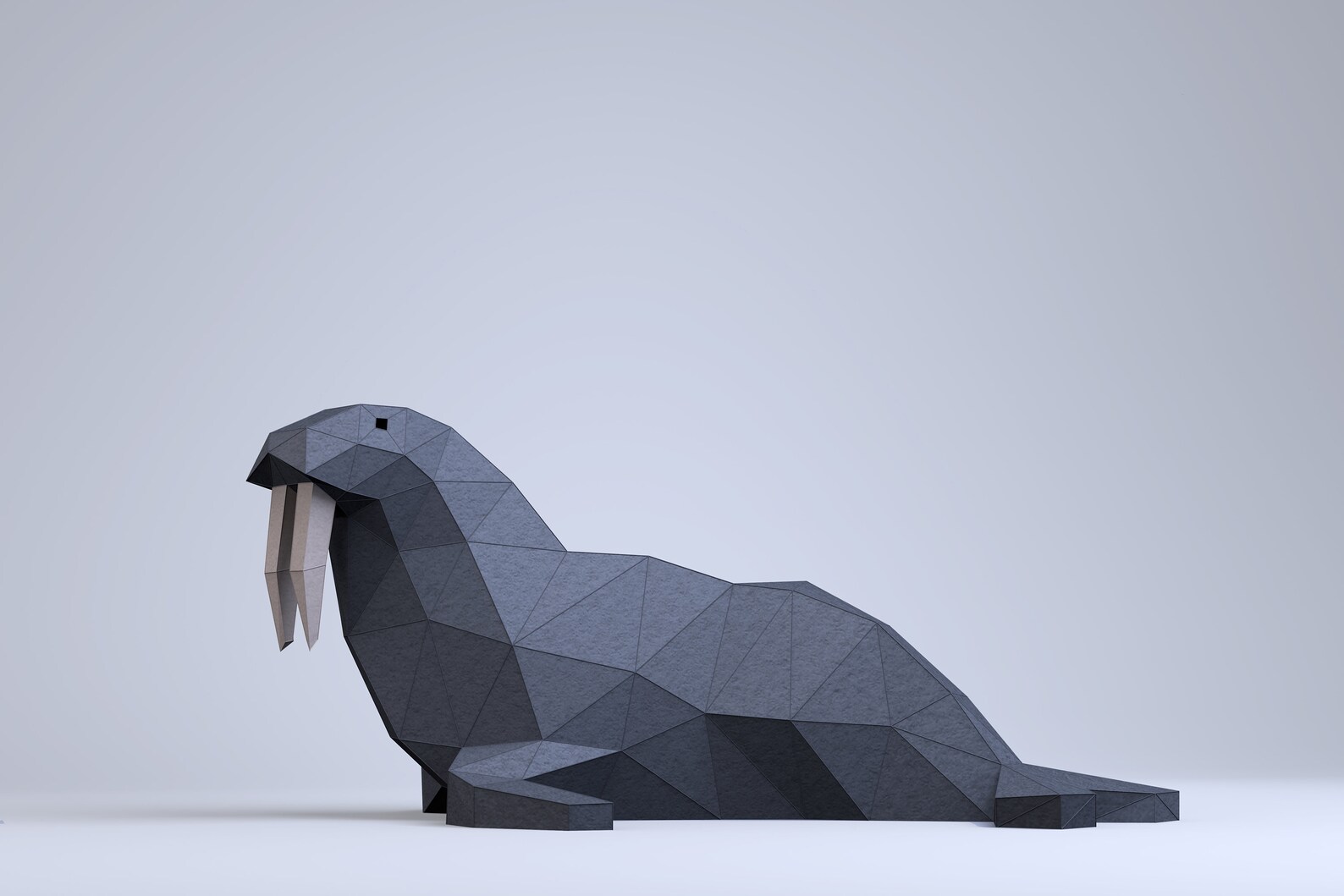 Seal Digital Template, PDF Paper Craft, Seal Origami, Seal Model - Etsy