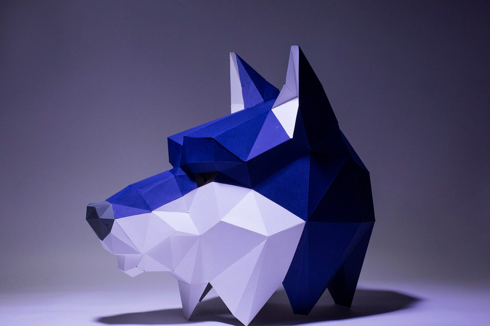 Wolf Mask Werewolf Paper Mask Halloween Maskwerewolf - Etsy