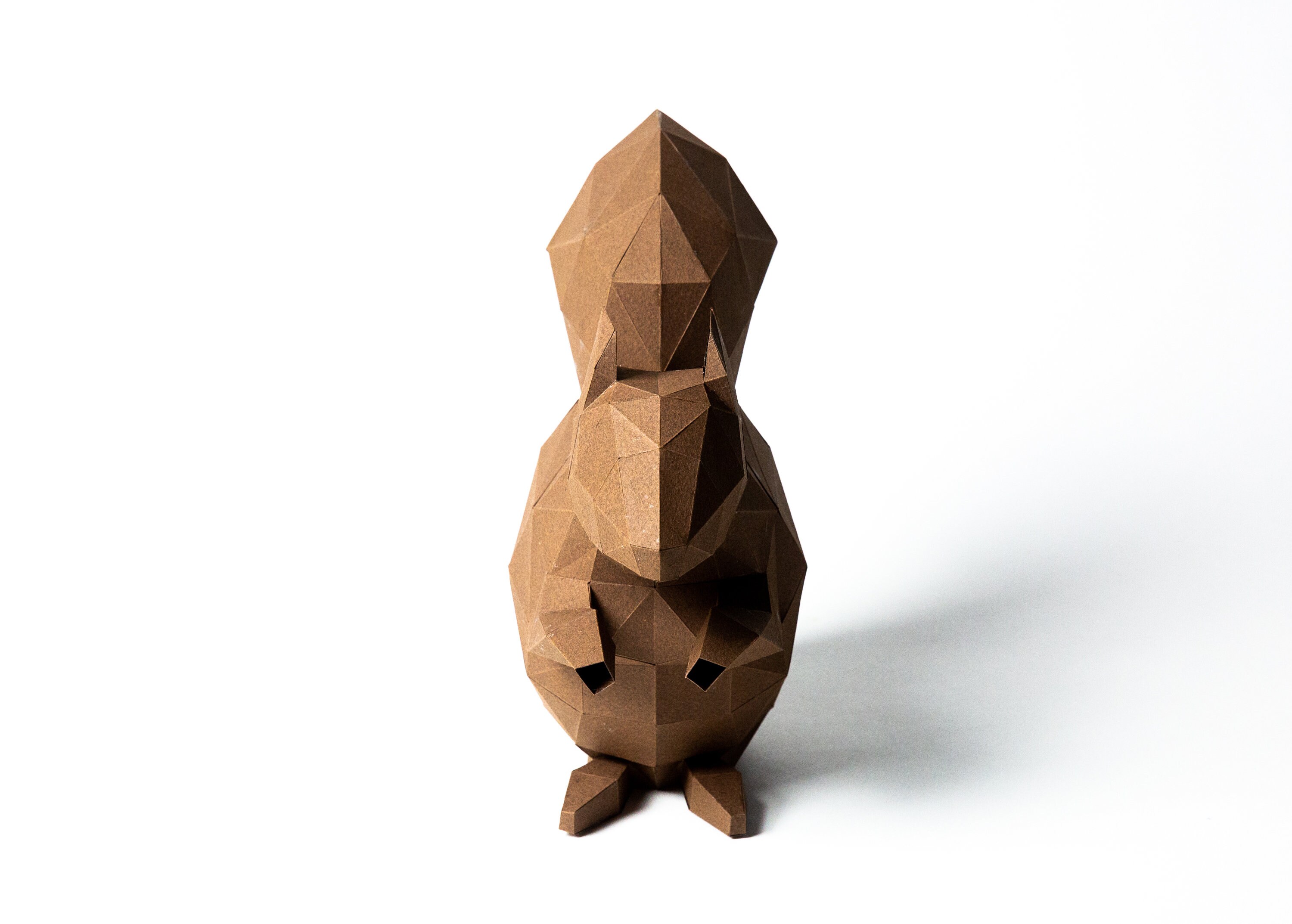 Squirrel Paper Craft Digital Template Origami PDF Download | Etsy