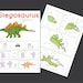 Stegosaurus Dinosaur Digital Template PDF Paper Craft - Etsy