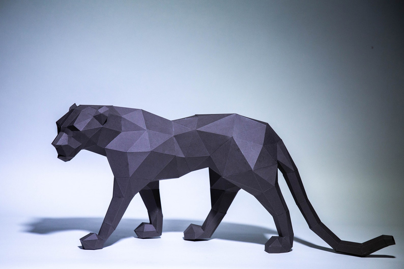 Black Panther Paper Craft, Digital Template, Origami, PDF Download DIY ...