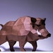 Wild Boar Paper Craft Digital Template Origami PDF Download | Etsy