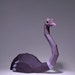 Ostrich Paper Craft, Digital Template, Origami, PDF Download DIY, Low ...