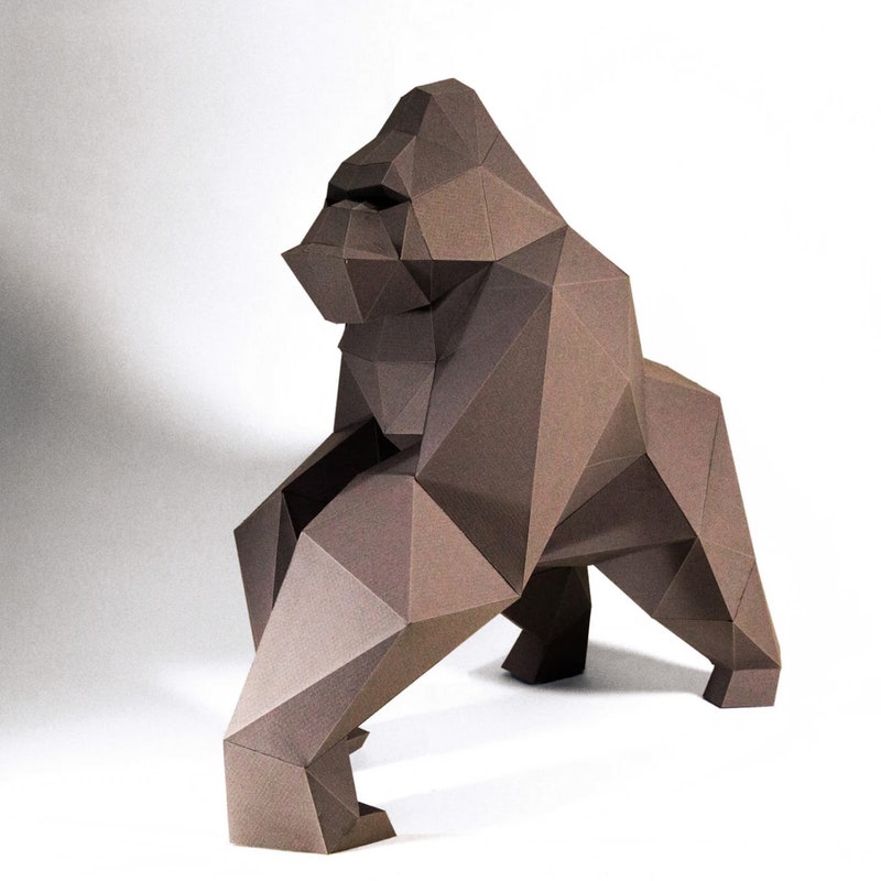Trophy Gorilla - Etsy