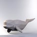 Beluga Decor, Paper Craft Beluga Model, DIY Papercraft, Paper Model ...