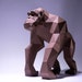 Chimpanzee Paper Craft Digital Template Origami PDF | Etsy