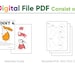 Bunny Rabbit Standing up Paper Craft, Digital Template, Origami, PDF ...