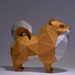 Pomeranian Dog Paper Craft, Digital Template, Origami, PDF Download DIY ...