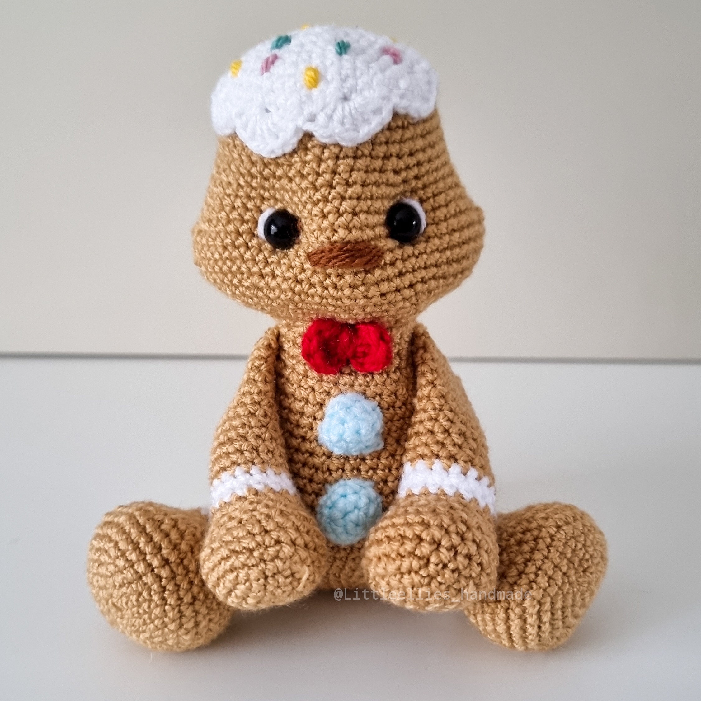 Amigurumi Gingerbread Man Crochet Gingerbread Crunch - Etsy
