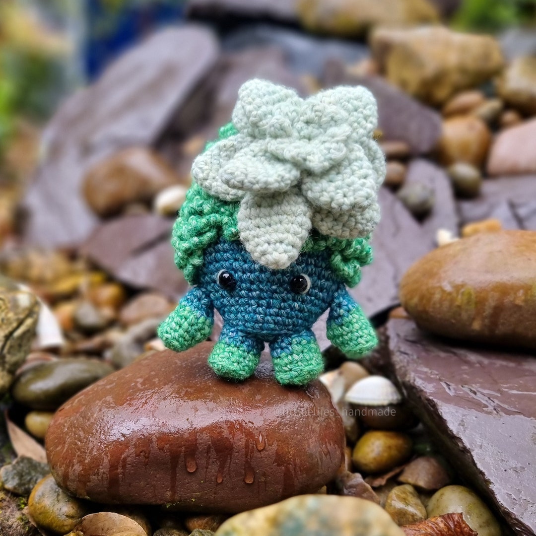 Amigurumi Pebble Golem Crochet Pebble Golem Saltlick Golem Pattern ...