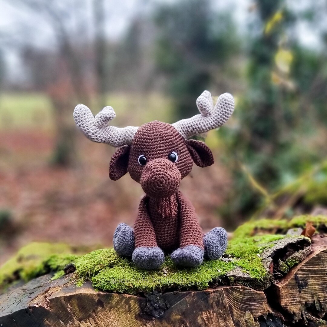Amigurumi/crochet Moose: Masha the Moose (PDF Pattern) - Etsy