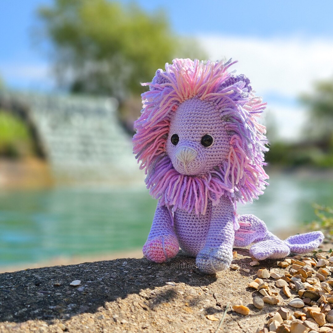 Amigurumi/crochet Merlion: Rati the Merlion (PDF Pattern) - Etsy