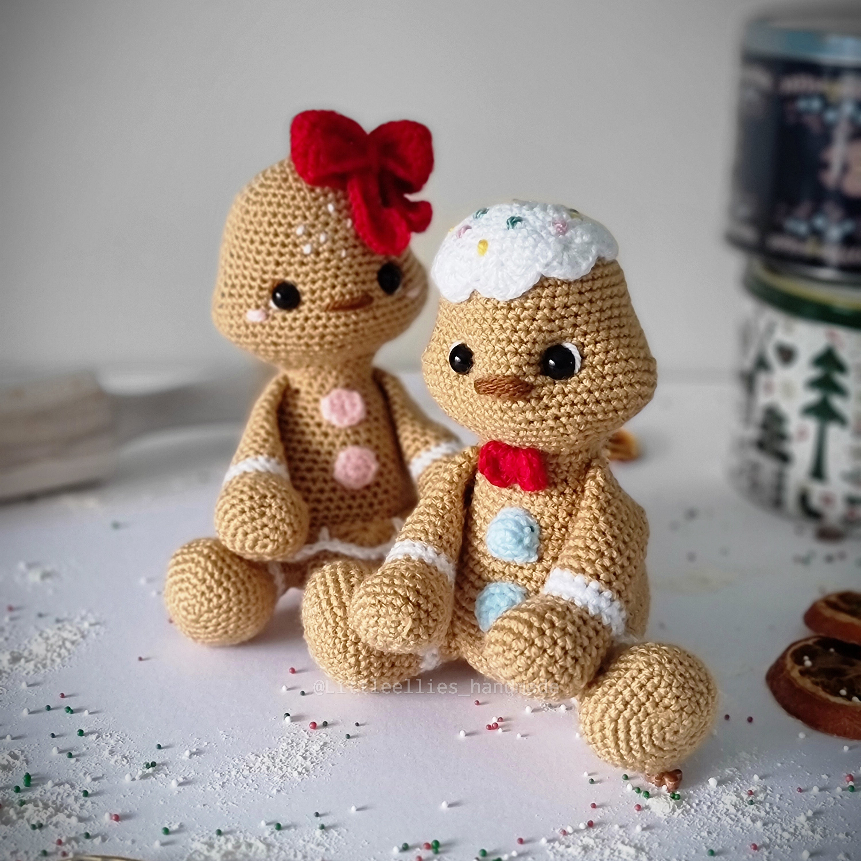 Amigurumi Gingerbread Man Crochet Gingerbread Crunch - Etsy