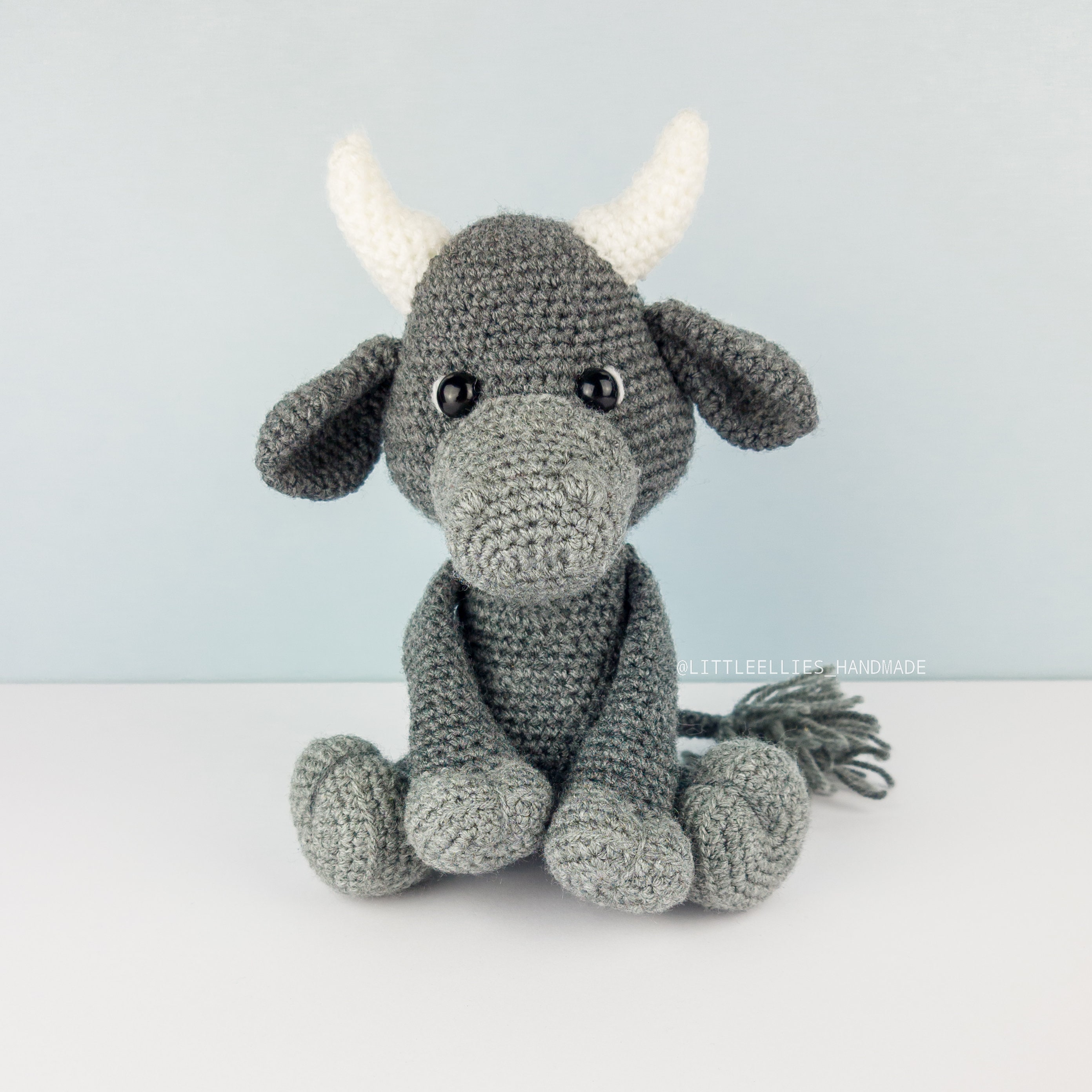 Amigurumi Ox Crochet Ox Rocky the Ox Ox Pattern Ox - Etsy