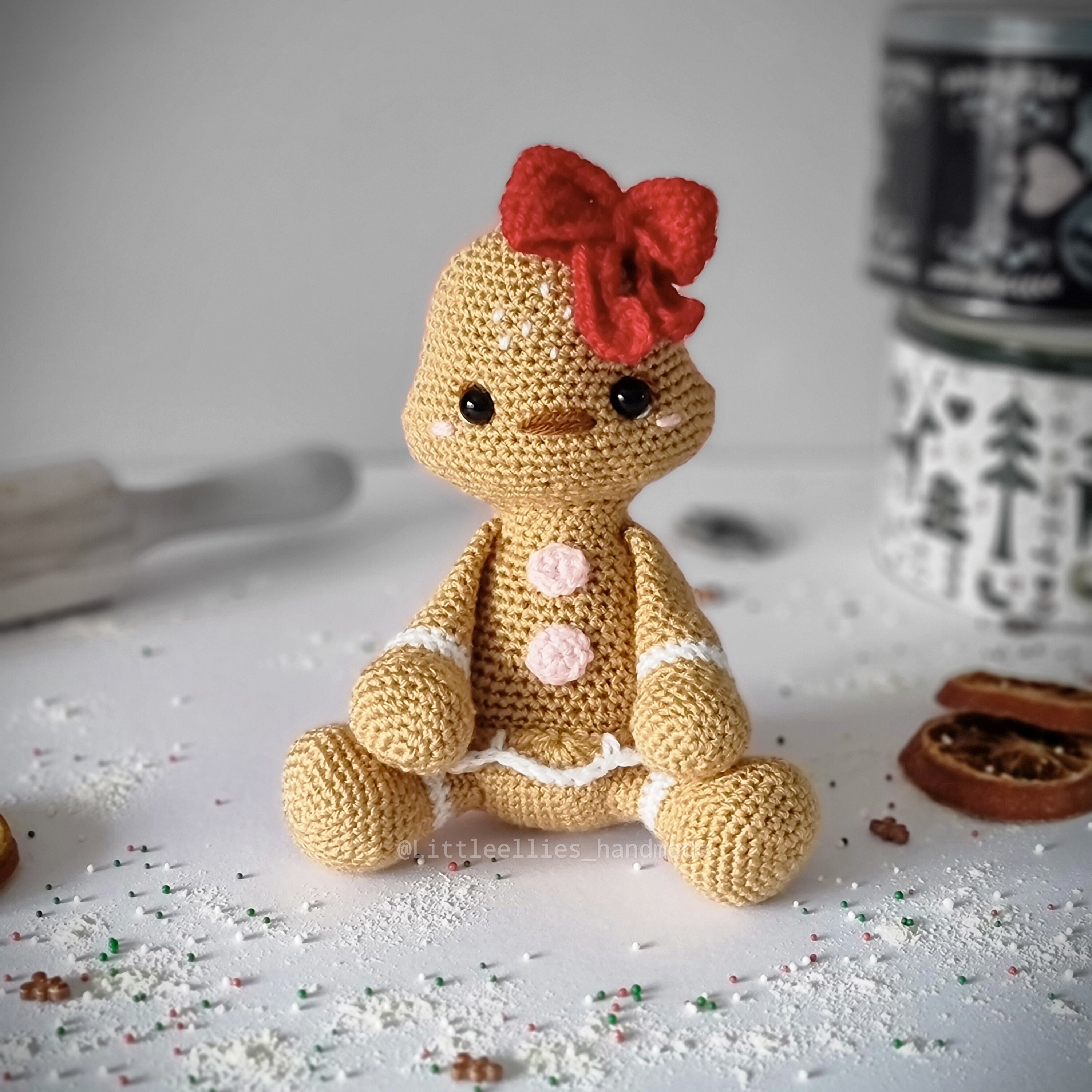 Amigurumi Gingerbread Man Crochet Gingerbread Crunch - Etsy