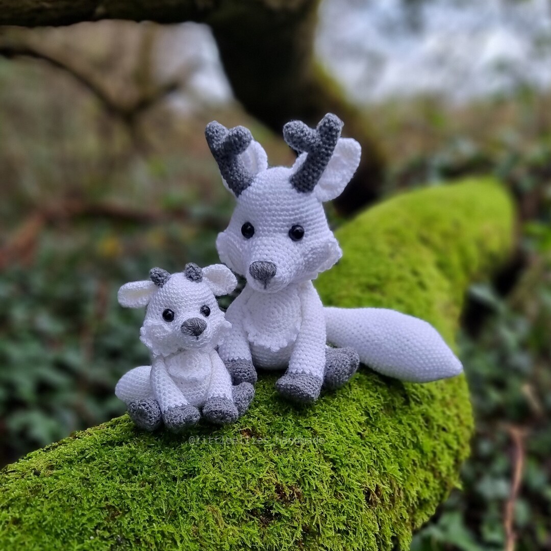 Amigurumi Deerfox | Crochet Deerfox | Burdock | Deerfox Pattern ...