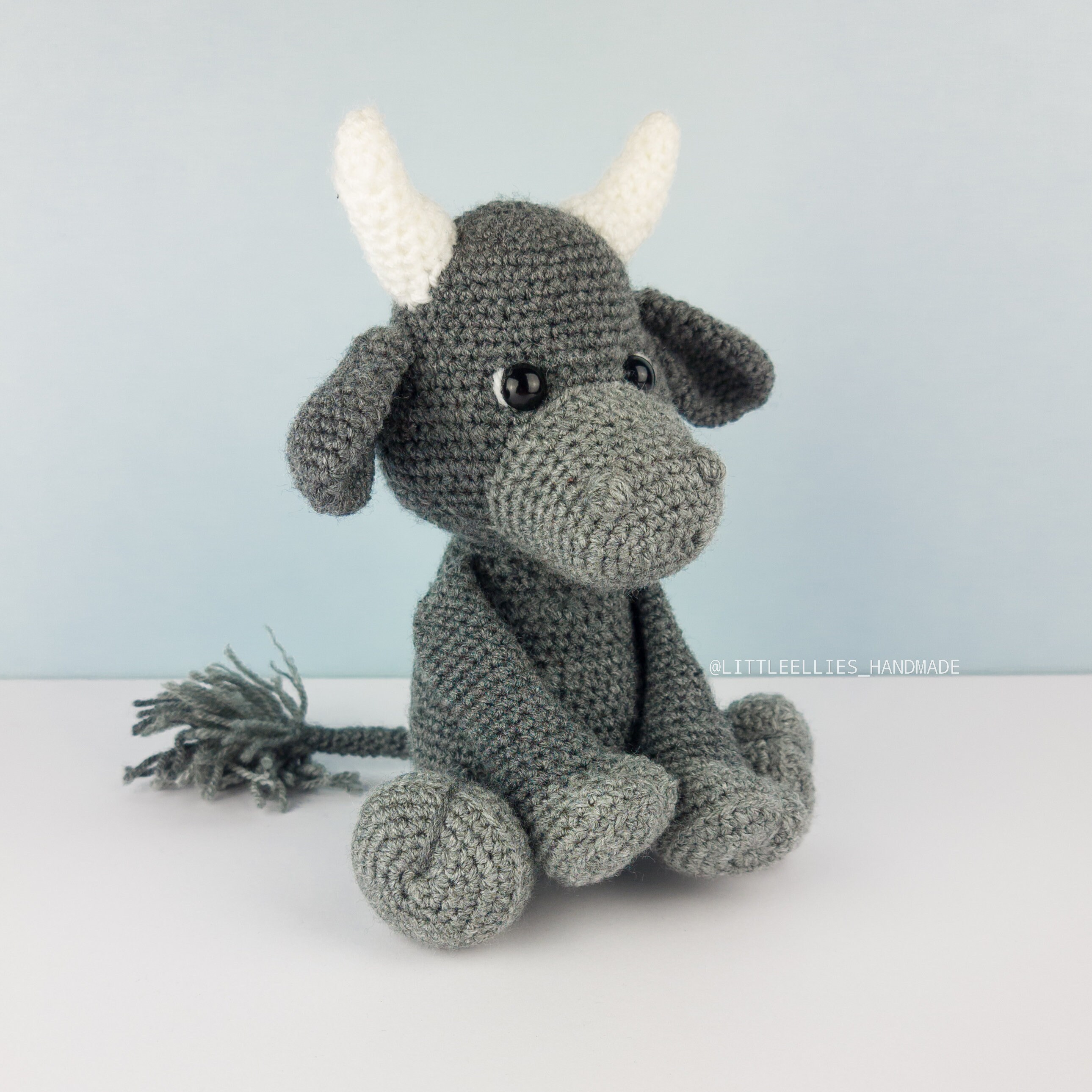 Amigurumi Ox Crochet Ox Rocky the Ox Ox Pattern Ox - Etsy