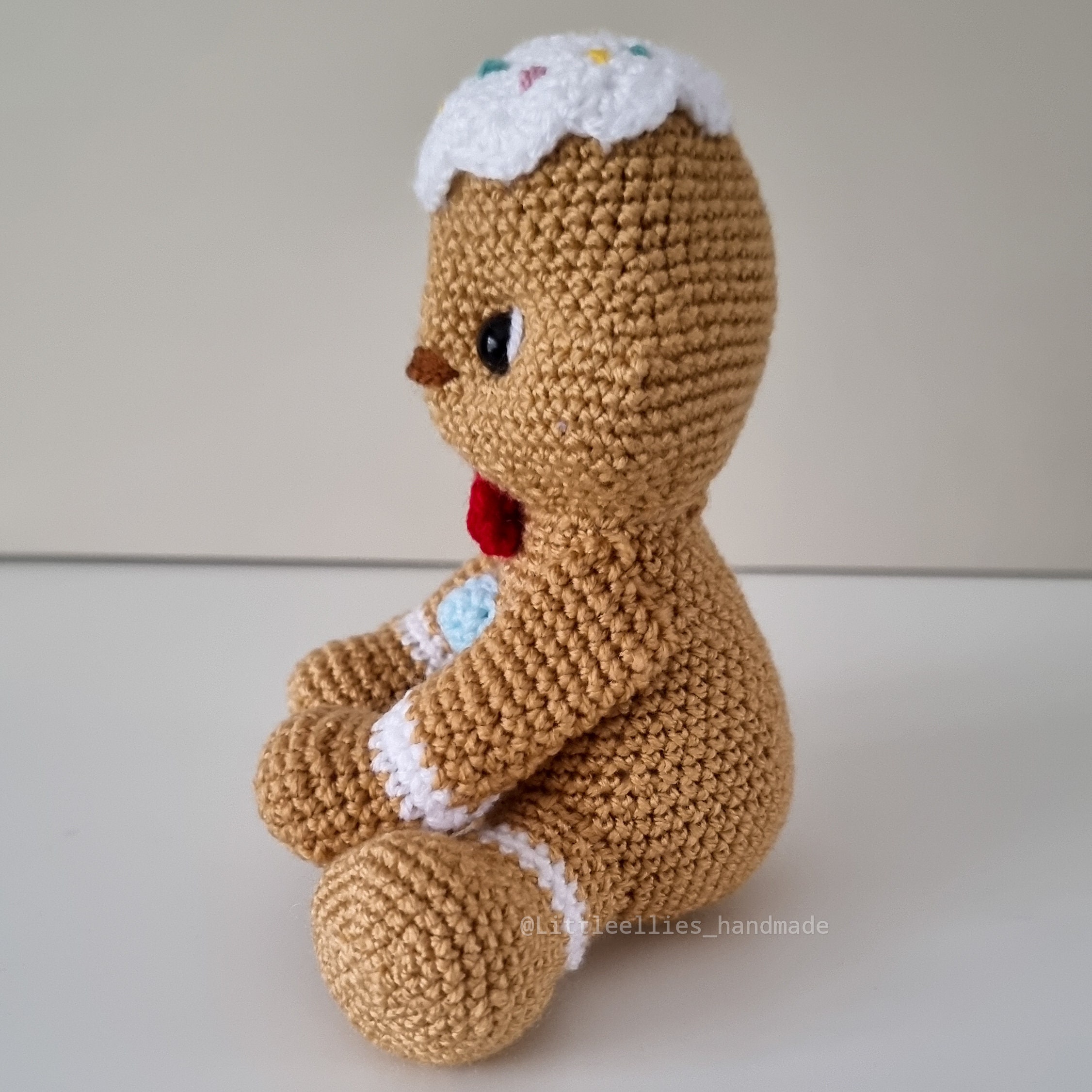 Amigurumi Gingerbread Man Crochet Gingerbread Crunch - Etsy