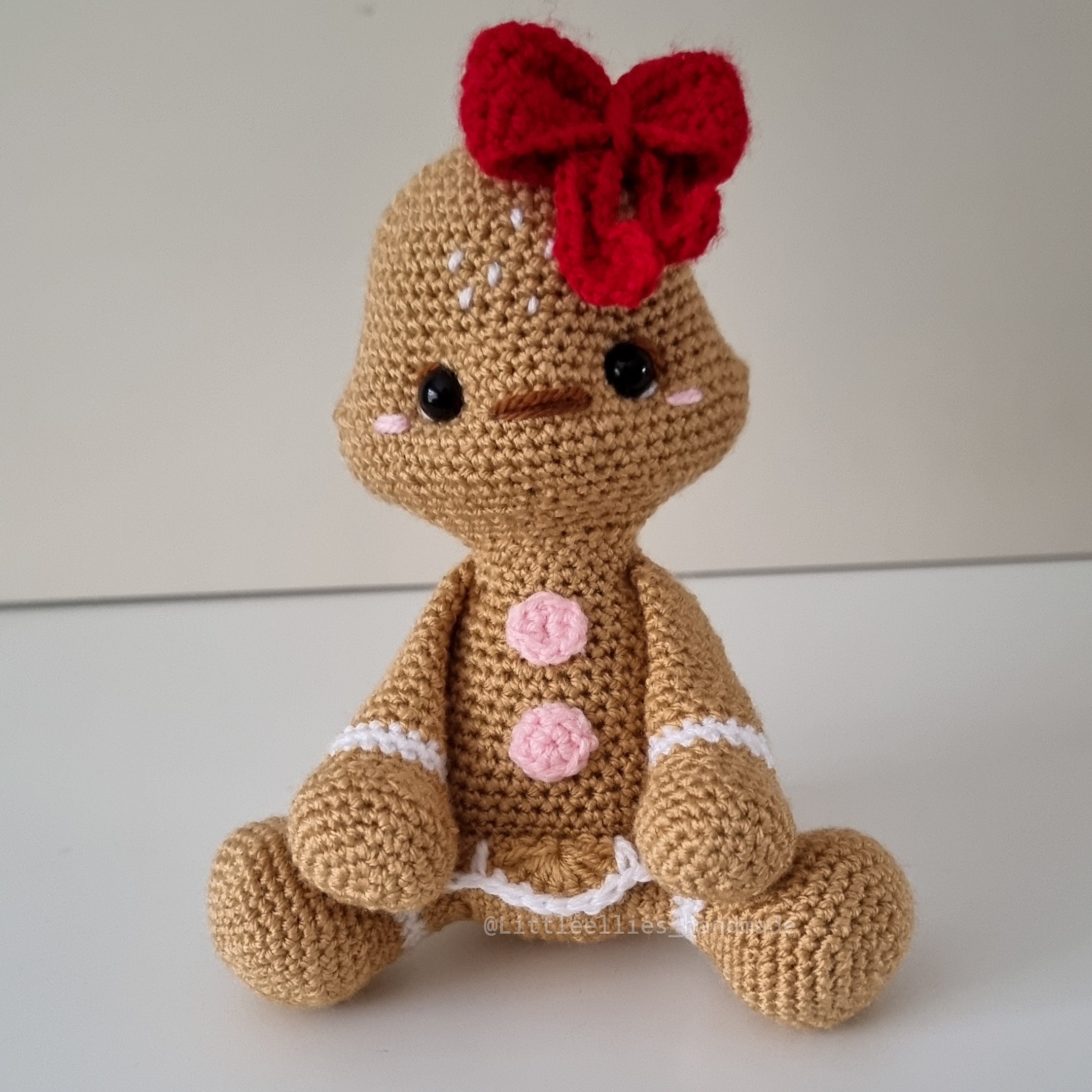 Amigurumi Gingerbread Man Crochet Gingerbread Crunch - Etsy