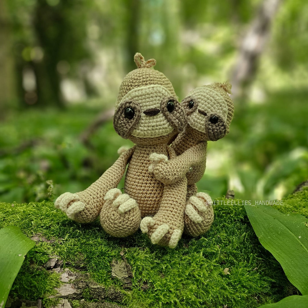 Amigurumi Sloth Crochet Sloth Sorrel the Sloth Sloth - Etsy