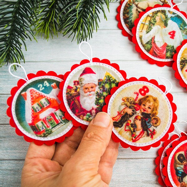 Advent Ornaments - Etsy