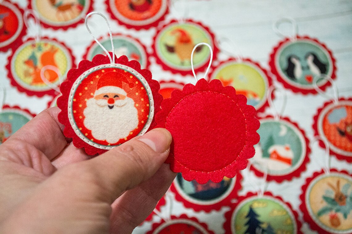 Christmas ornaments Advent calendar ornaments Kids Christmas | Etsy